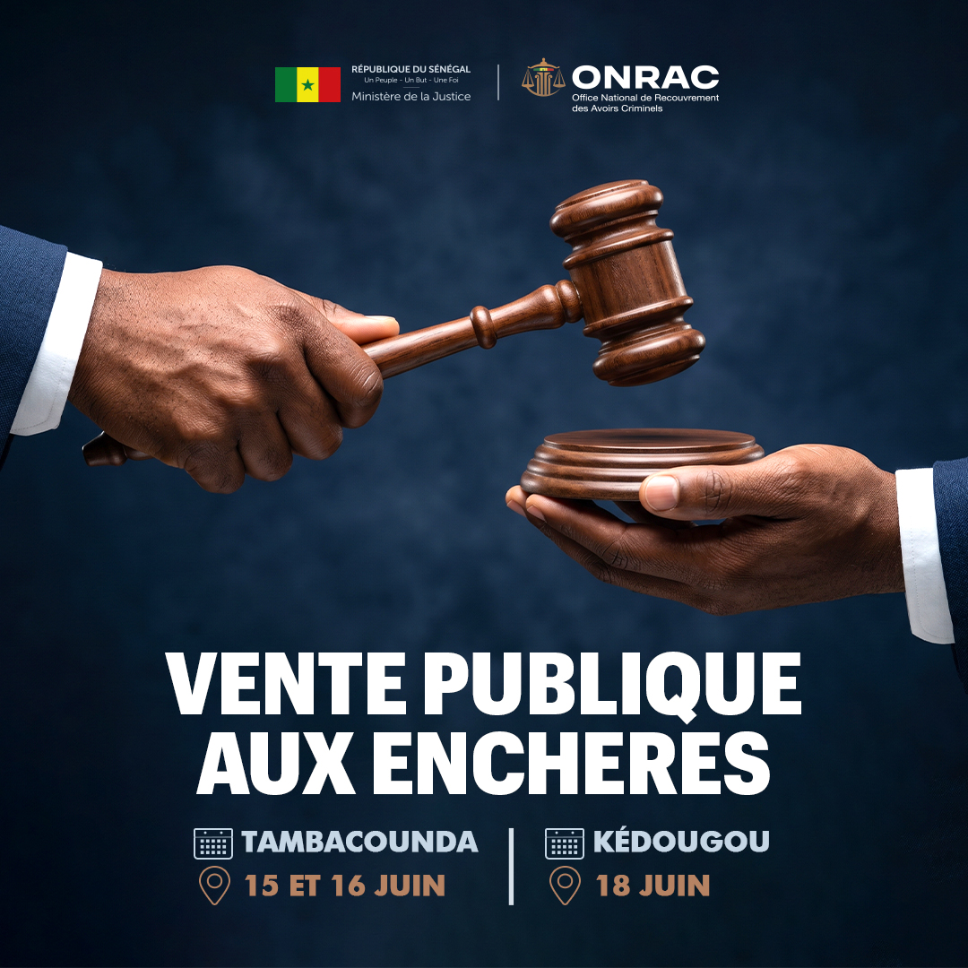 Ventes publiques aux enchères, à partir du 15 juin 2026 dans les ...